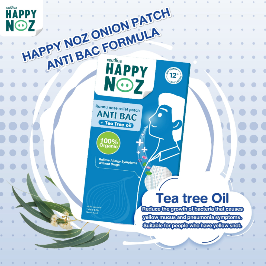 Happy Noz Adults Antibac 100% Organic Onion Sticker – NATURALLYBABYPH CO.