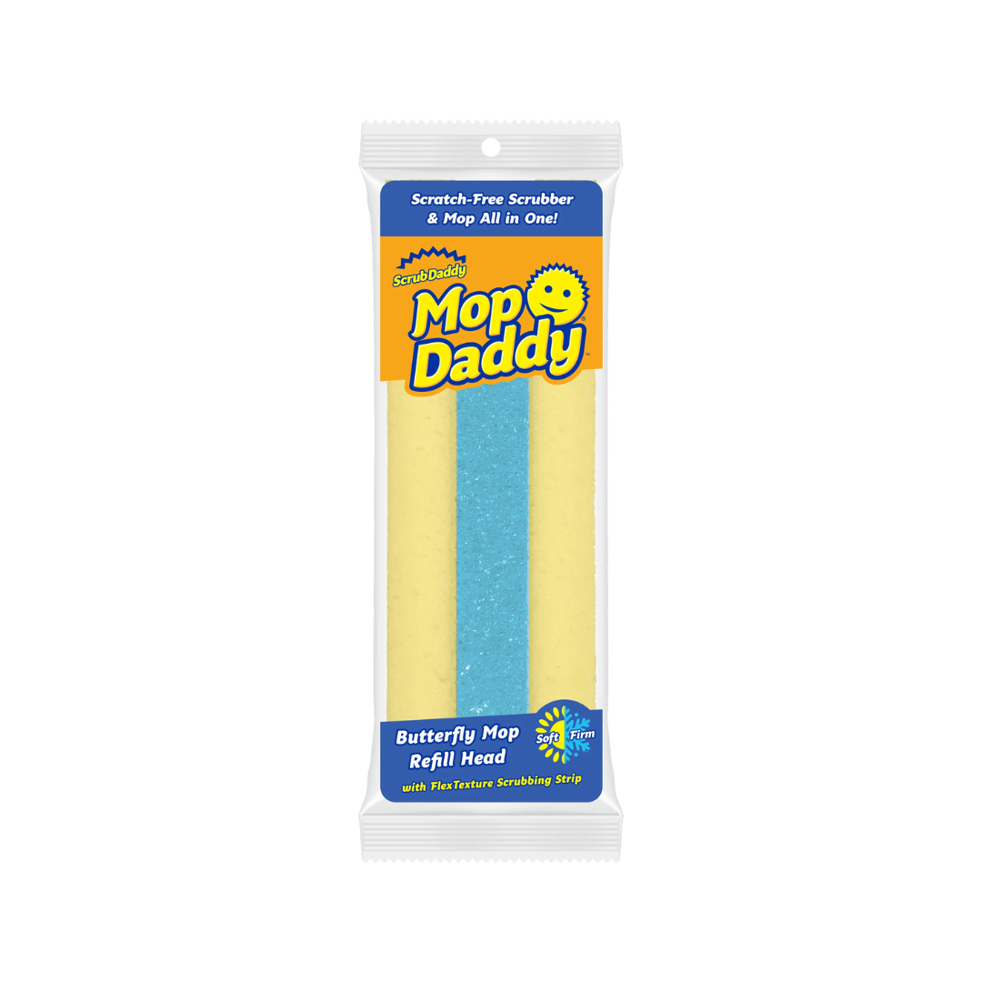 Scrub Daddy Mop Daddy Butterfly Mop Refill Head – NATURALLYBABYPH CO.