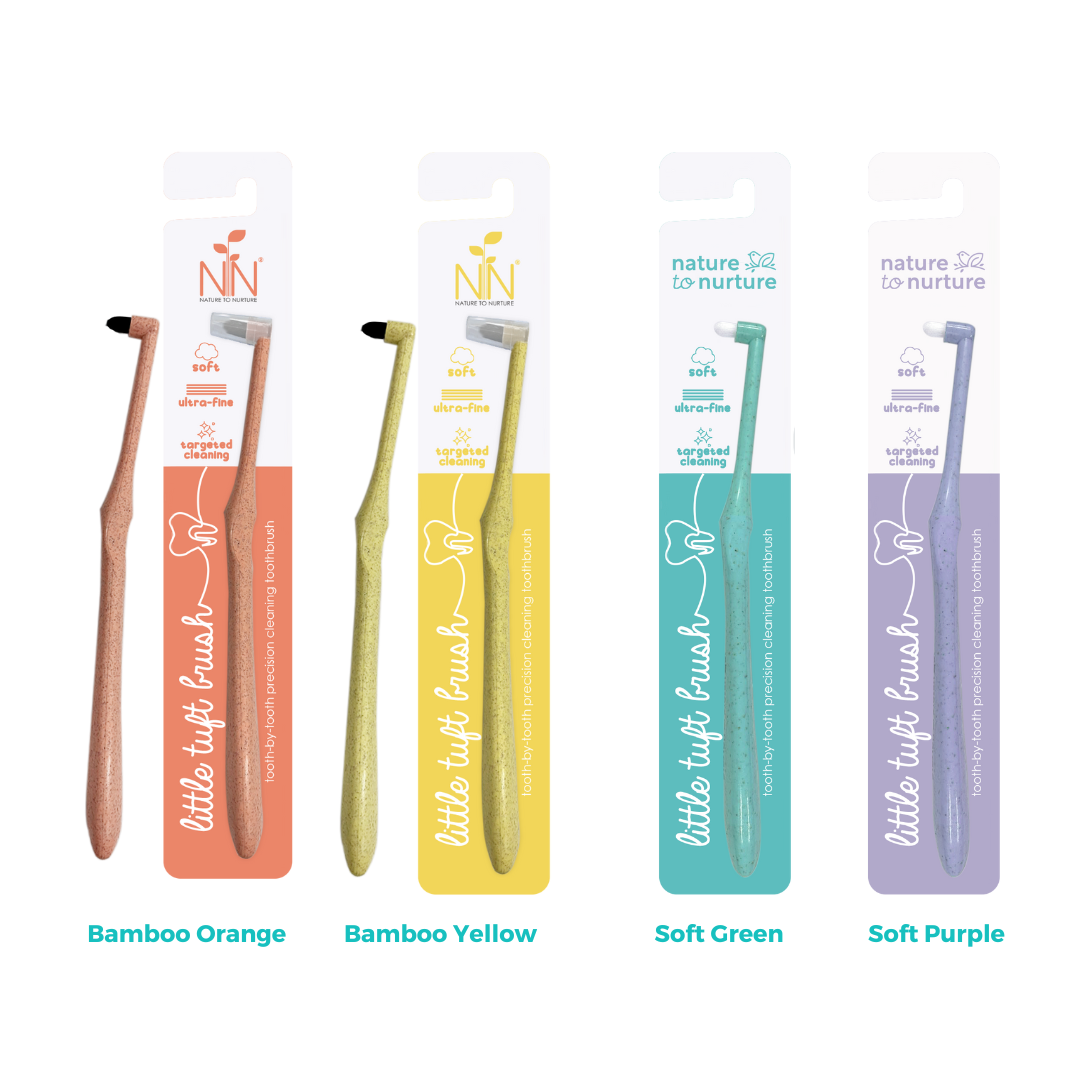 Nature to Nurture Little Tuft Brush – NATURALLYBABYPH CO.