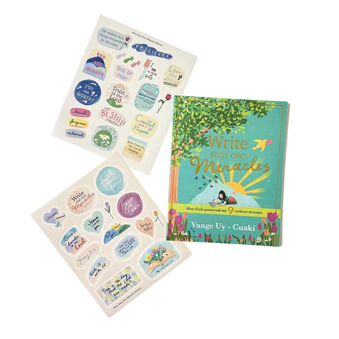 Write Your Own Miracles Book by Ms. Vange Uy-Cuaki – NATURALLYBABYPH CO.