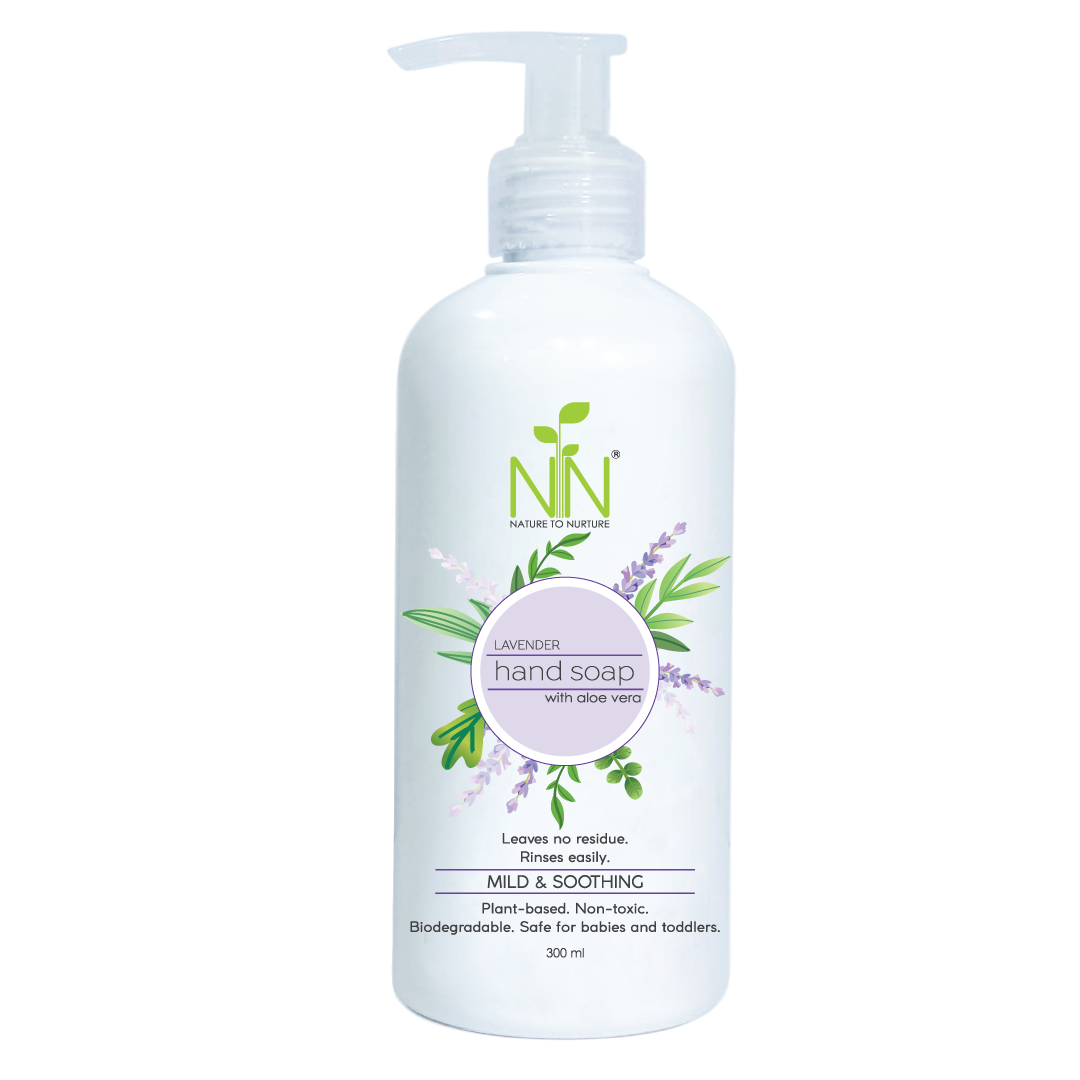 Nature to Nurture Hand Soap with Aloe Vera - 300ml – NATURALLYBABYPH CO.