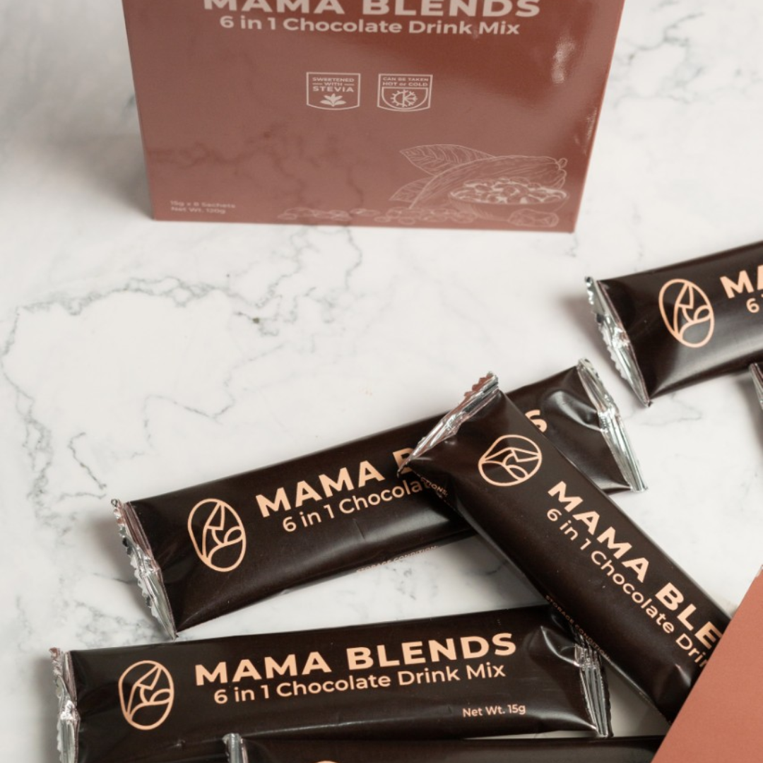 Mama Blends 6-in-1 Chocolate Drink Mix – NATURALLYBABYPH CO.