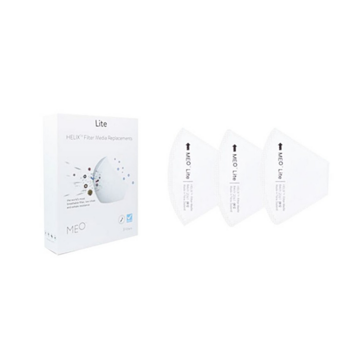 MEO Lite Helix Filter Pack of 3 (Medium/Large) – NATURALLYBABYPH CO.