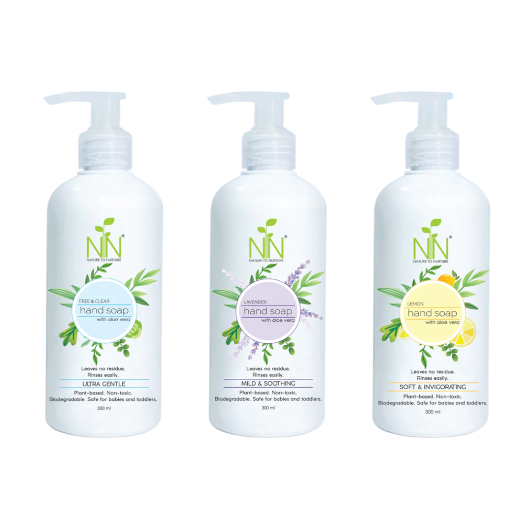 Nature to Nurture Hand Soap with Aloe Vera - 300ml – NATURALLYBABYPH CO.