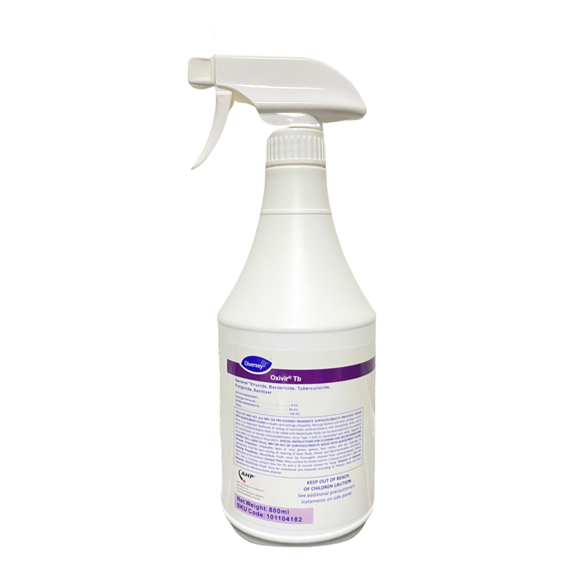 Diversey Oxivir TB Hospital Grade Disinfectant Cleaner (Ready to Use w ...